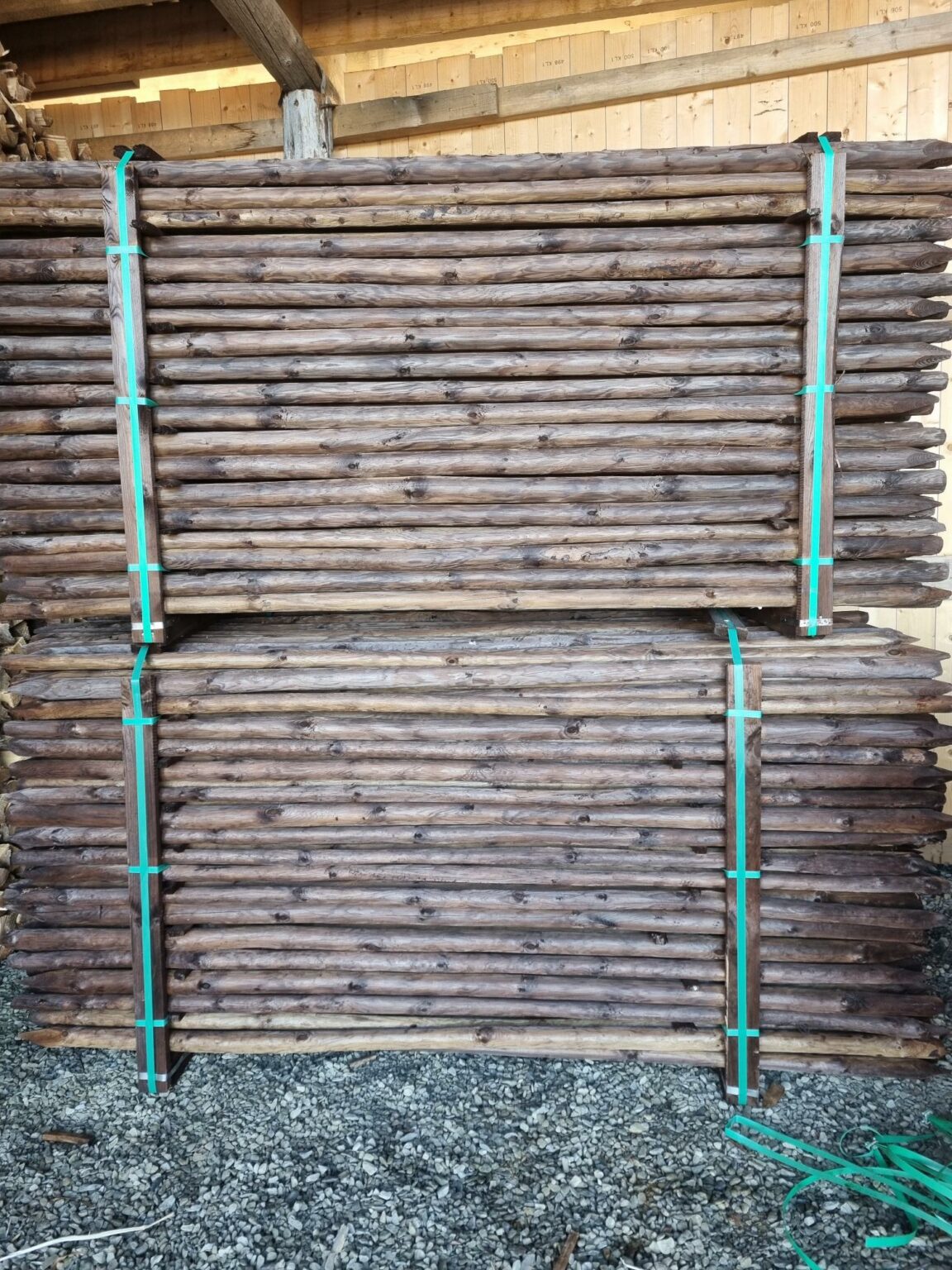 Impregnert staur ( Brunimpregnerte 2,20 m) - Fjellved